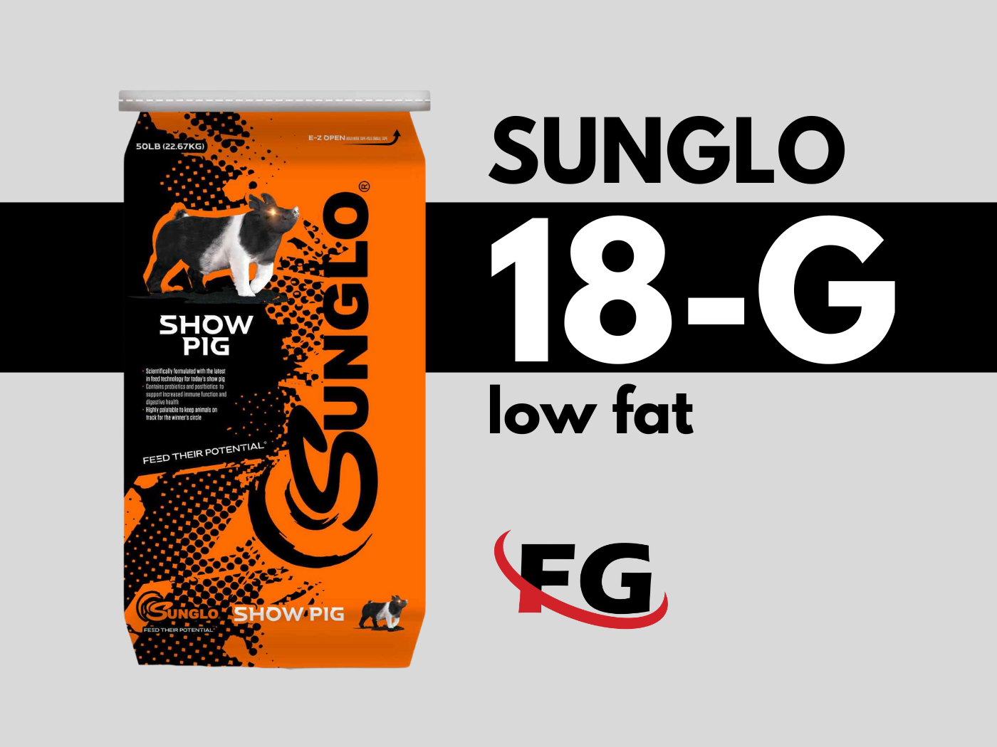 Sunglo 18-G Low Fat – Feeders Grain